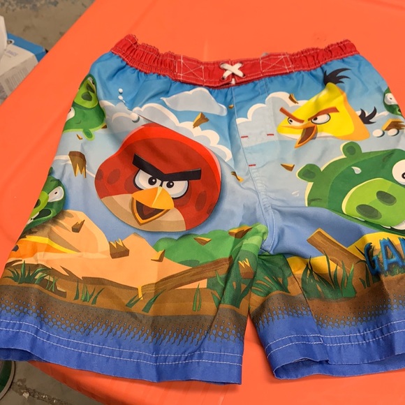 angry birds | Swim | Angry Birds Boys Swim Trunks Size 3t | Poshmark